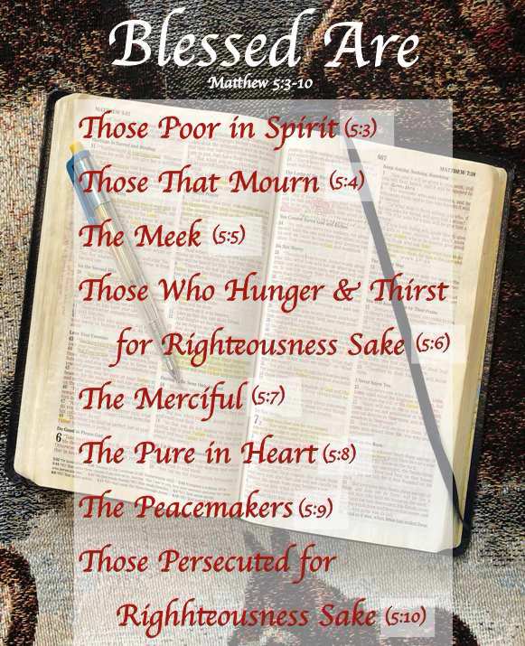 Beatitudes, The Preamble To The Christian Constitution – The Reason For ...